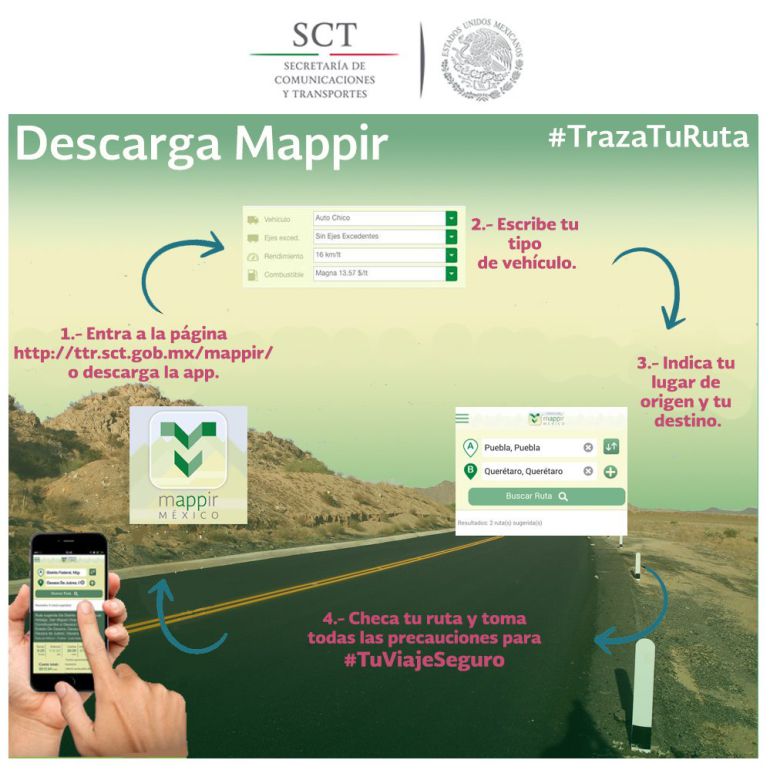 MAPPIR app para viajeros de carretera | Guadalajara | W Radio Mexico