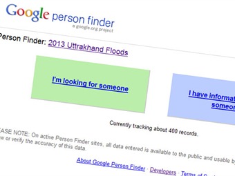 Google Person Finder. 'Tecnología' en Triple W | Triple_w | Audio | W ...