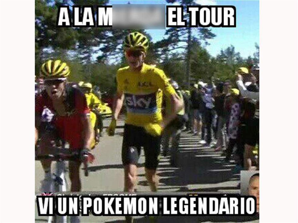 Los memes del ciclista que se quedó sin bicicleta en el Tour de Francia ...