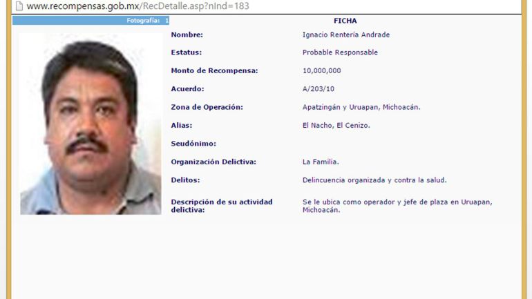 Captura Sedena y Policía de Michoacán a “El Cenizo” | Nacional | W ...