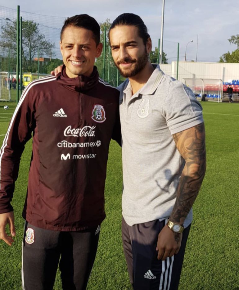 Maluma con la Selección Mexicana: Maluma estuvo presente en el ...