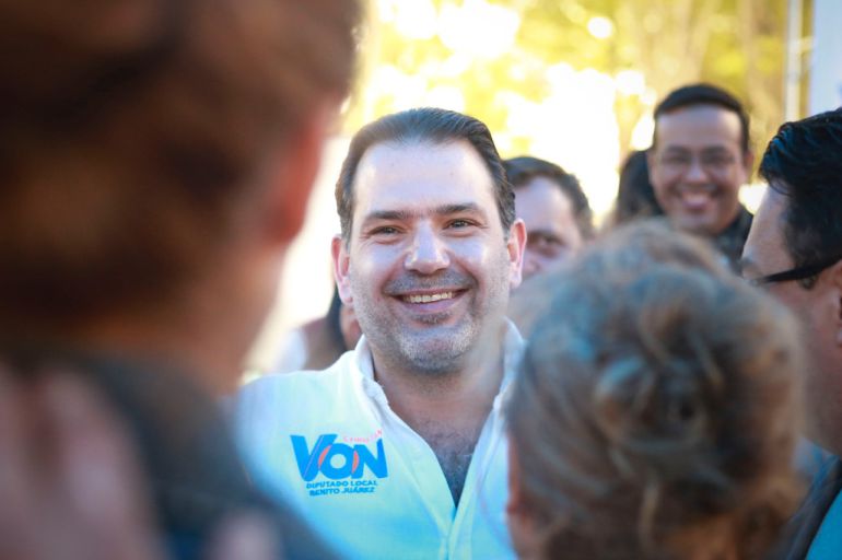 Christian von: Somos la mejor opción para Benito Juárez: Christian von ...