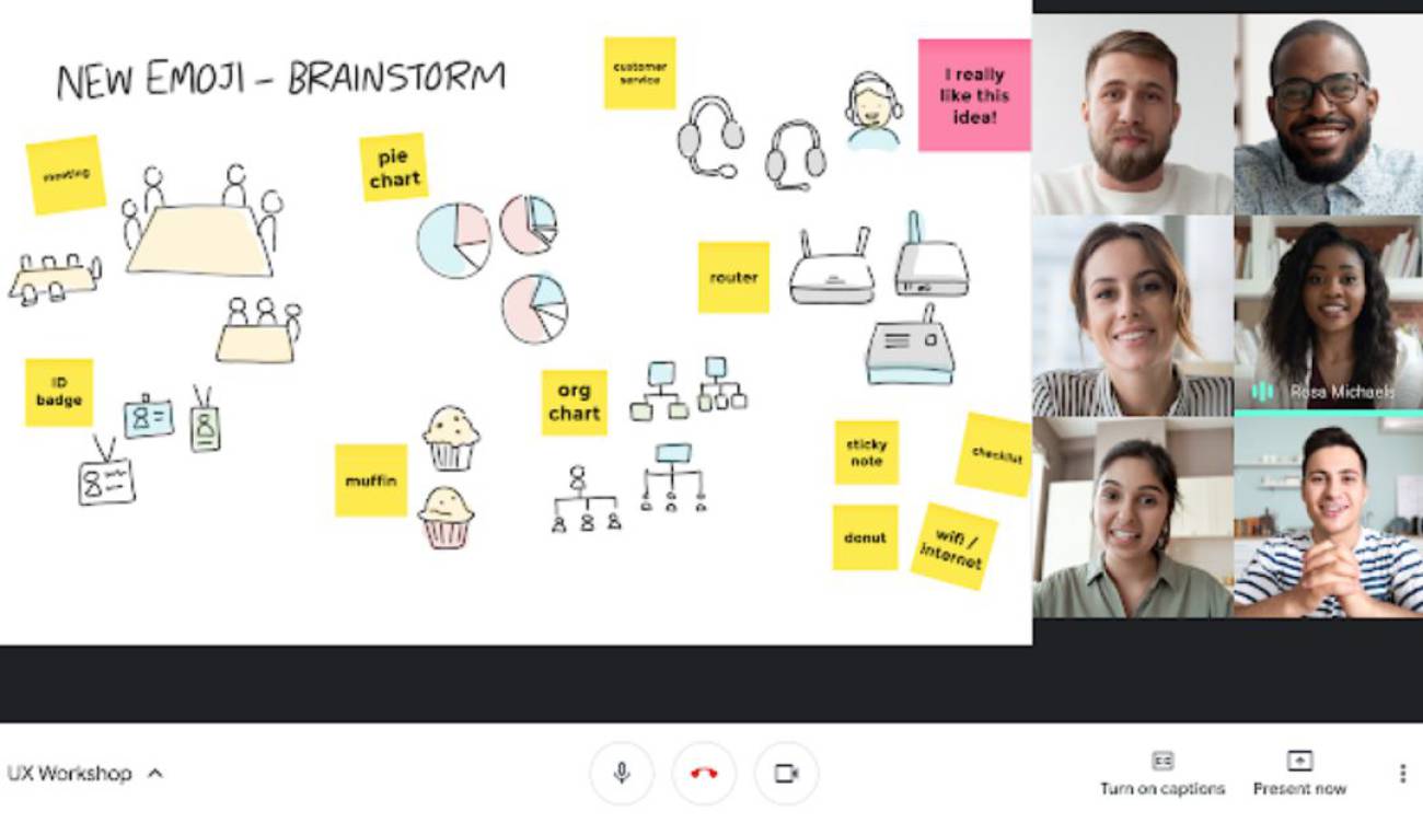 GOOGLE MEET: Buenas noticias; ya hay pizarrón virtual en Google Meet ...